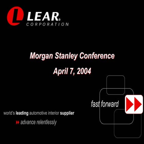 LEAR 2004 msglobalautoconf | PDF