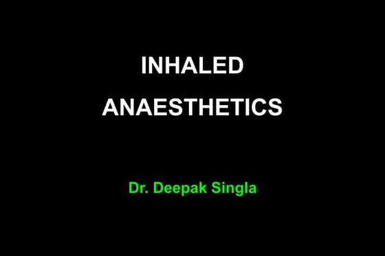 Inhalational Anesthetics; Isoflurane and Sevoflurane.pptx