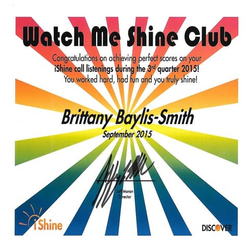 Watch Me Shine October 2014 | PDF