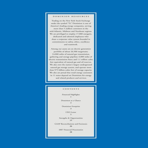 dominion resources Introduction | PDF