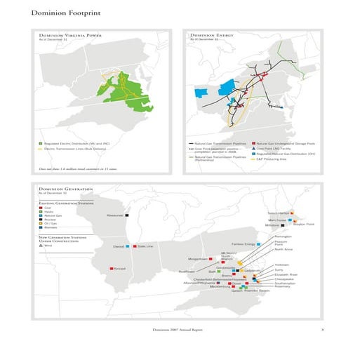 dominion resources Dominion Footprint | PDF | Power and Energy Industry ...