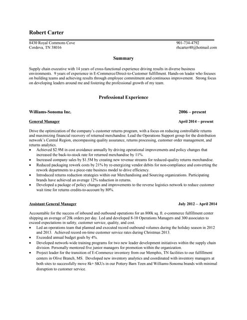 Michael F Gorman resume warehouse manager 2019 | PDF