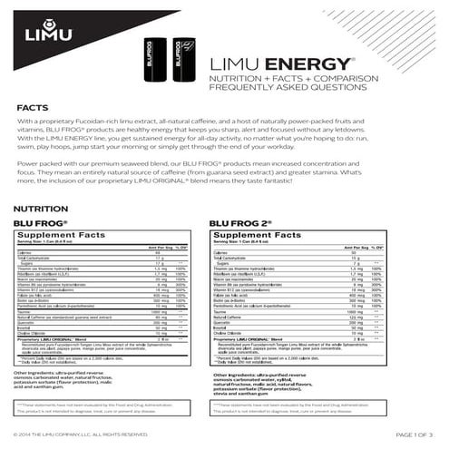 LIMU ENERGY FAQs | PDF