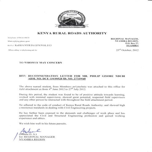 KeRRA Recommendation | PDF