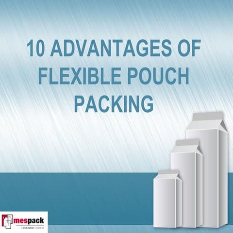 10 advantages of flexible pouch packing | PPT