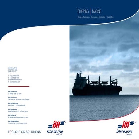 InterMarine Brochure SHIPPING | PDF