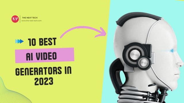 10 Best Ai Video Generators In 2023 Free And Paid Ppt