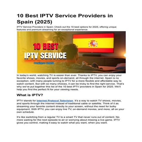 10 Best IPTV Service Providers in Spain (2025).pdf