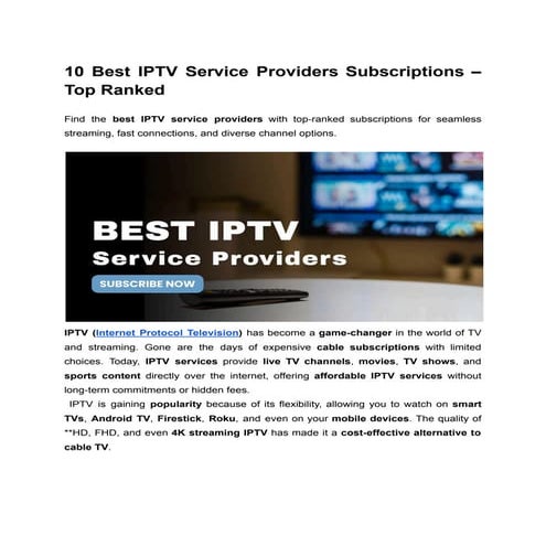 10 Best IPTV Service Providers Subscriptions – Top Ranked.pdf
