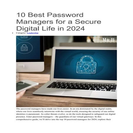 10 Best Password Managers for a Secure Digital Life in 2024.pdf
