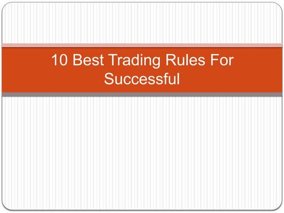 Trading strategy | DOCX