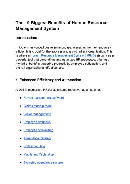 Revolutionizing Workforce Management with HRMS Solutions | PPT
