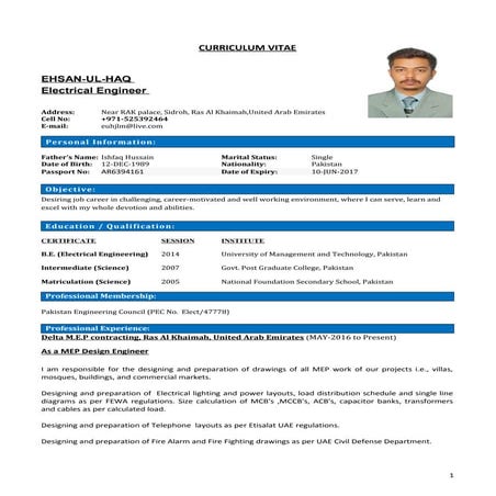 EUH CV 31016 | DOC | Civil Engineering Industry | Industries