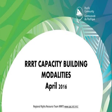 10 capacity building modalities | PPTX