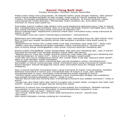 10 cerpen | DOCX