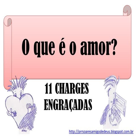 Charges engraçadas sobre o amor. Namoro, noivado e casamento | PPTX