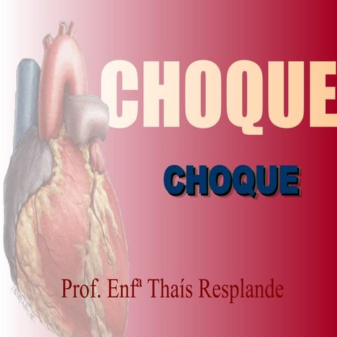 Tipos de choque enfermagem saúde e trabalho | PDF