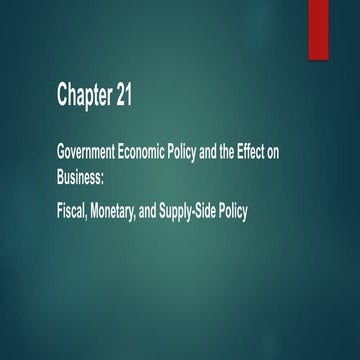 10 chp 21 Government Policies about economic growth.pptx