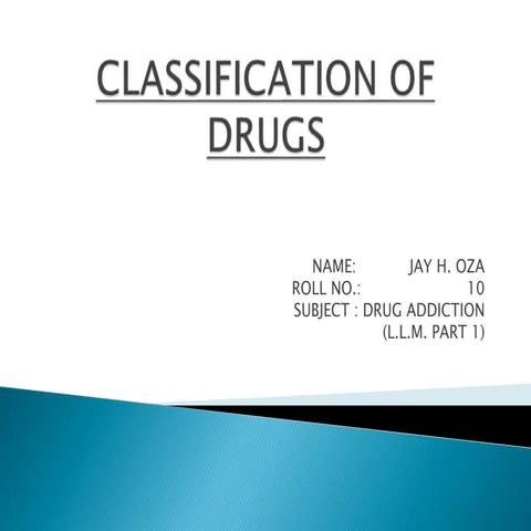 classification of drugs | PPTX