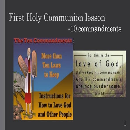10 commandments | PDF