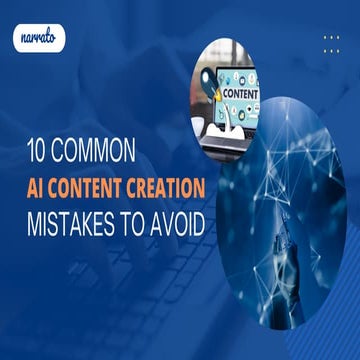 10 Common Ai Content Creation Mistakes To Avoid Ppt