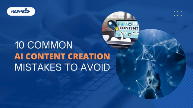 10 Common Ai Content Creation Mistakes To Avoid Ppt