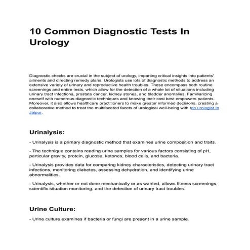 10 Common Diagnostic Tests In Urology.pdf