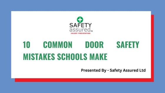 Door Finger Guards Navigating Common Injuries and Risks.pptx