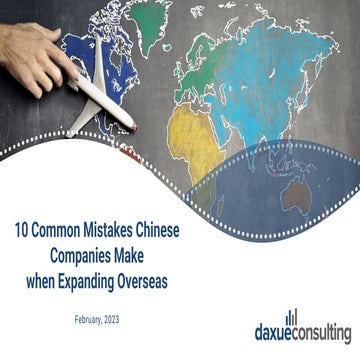 10 common mistakes Chinese companies make when going abroad | PDF