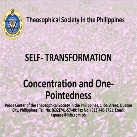 10 Concentration And One Pointedness | PPSX