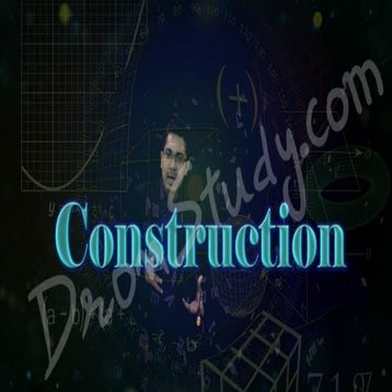 Class 10 Construction - Revision Notes | PDF