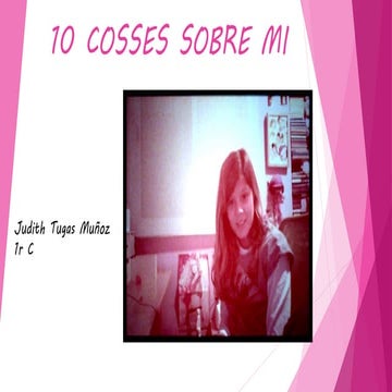 10 Cosses sobre mi | PDF