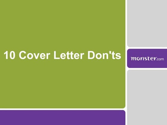 How to write a winning cover letter | PPT