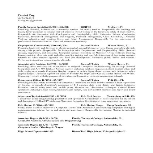 Daniel Coy Chrono | PDF