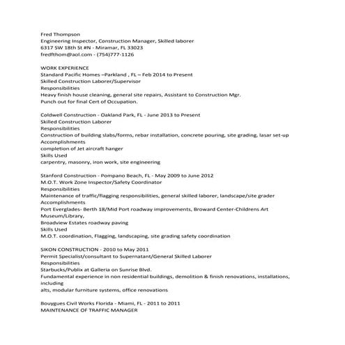 API 510 RESUME | DOCX