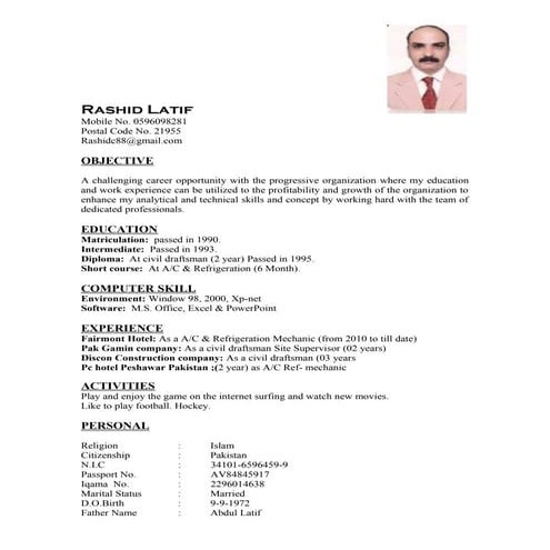 Rashid CV | DOCX