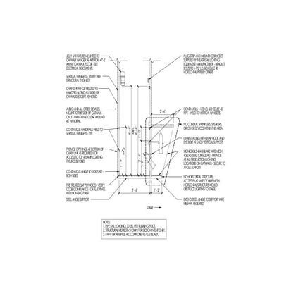 SECTION DETAIL @ FRONT OF HOUSE CATWALK | PDF
