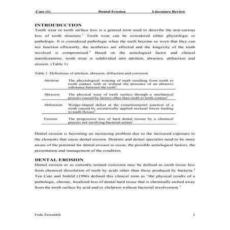(10) dental erosion | PDF