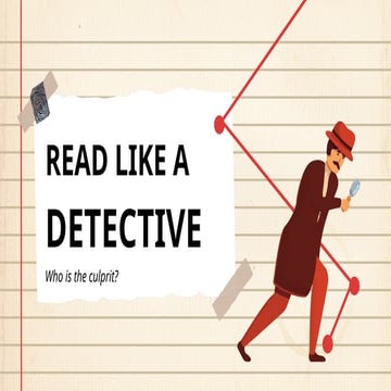 Read like a detective - 10 Detective Story.pptx