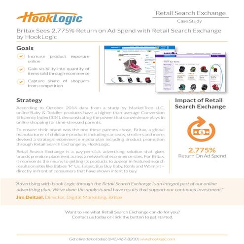 Hook Logic - Britax Case Study 2014 | PDF