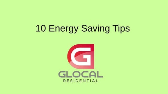 Saving energy | PPTX