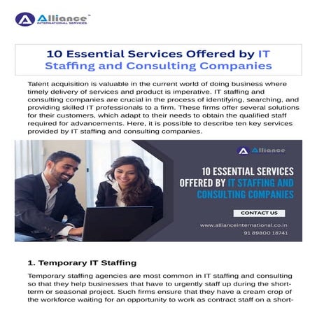 IT Consulting | PPTX