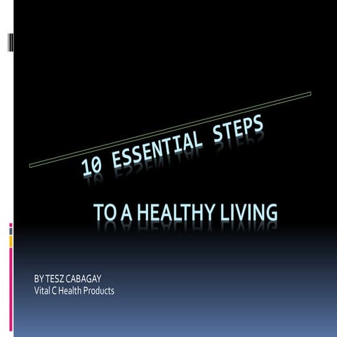 Living the Life you Love | PPTX