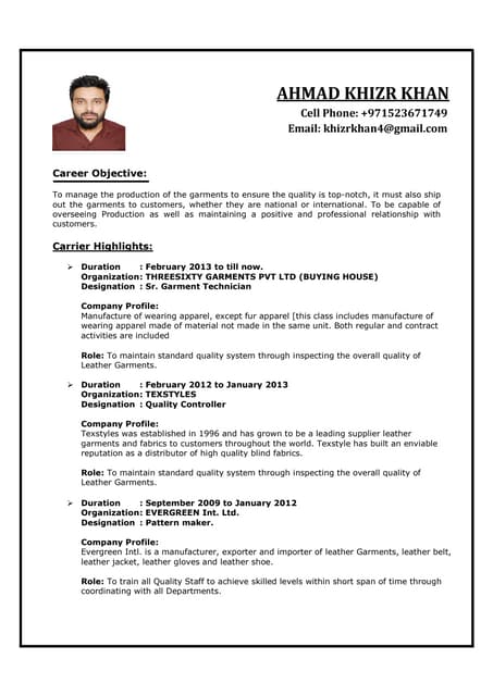 CURRICULUM VITAE (MOHAMMED HASHIM) | PDF