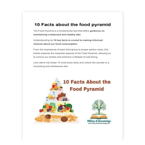 10 Unknown facts about the food pyramid.pdf