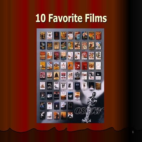 10 Favorite Films | PPT