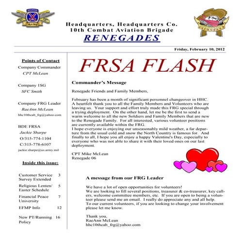 10 february 2012 frsa flash | PDF