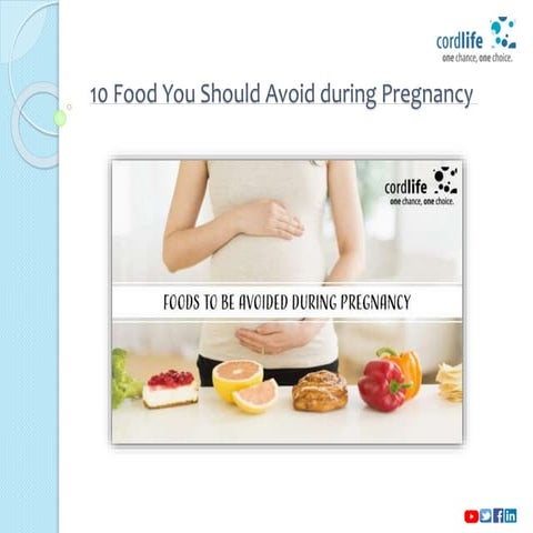 10 food you should avoid during pregnancy | PPTX