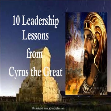 Kourosh The Great Quotes