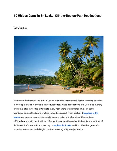 Sri Lanka Luxury Tours - Luxury Holidays Sri Lanka.pdf